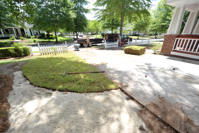 New landscaping turns yard from ugly to pretty