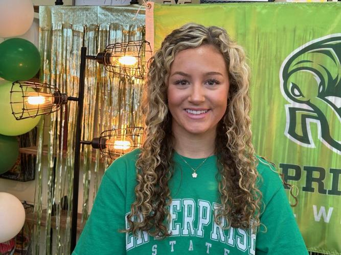 Ashford softball player Katelynn Money signs with Enterprise State