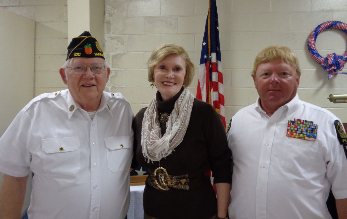 Swearingen Speaks to American Legion
