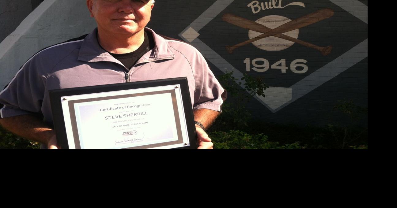 Steve Sherrill inducted into Dixie Baseball Hall of Fame