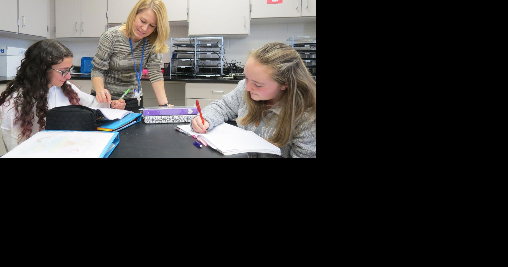 Meitzler likes interaction with her students