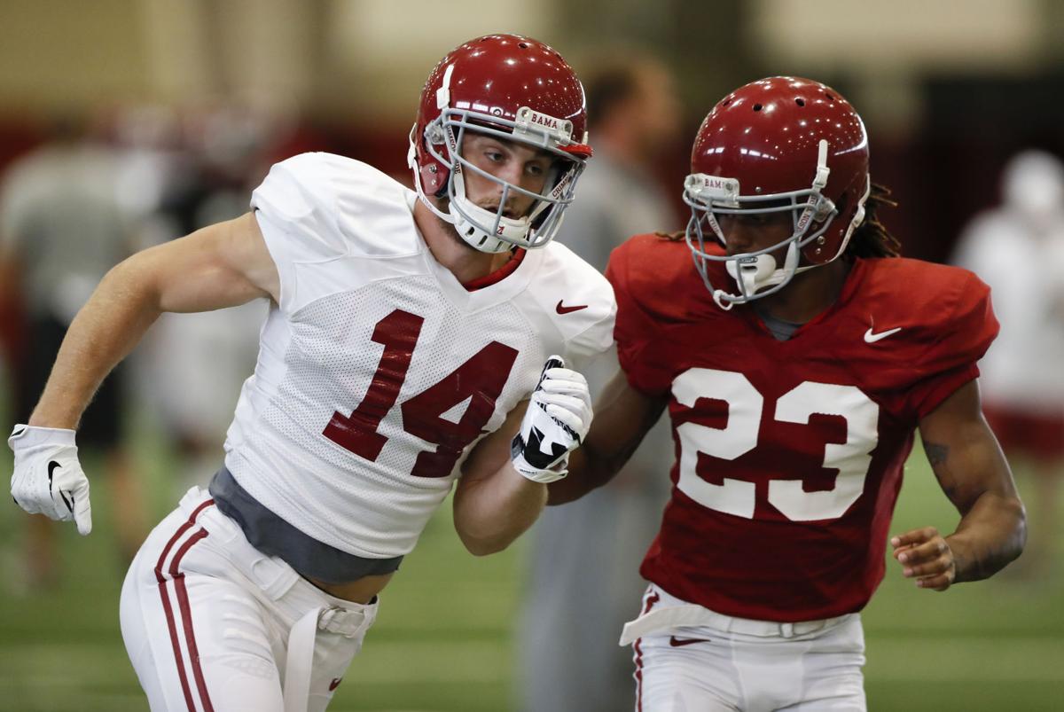 Graduate transfer Gehrig Dieter fitting in with Tide receivers