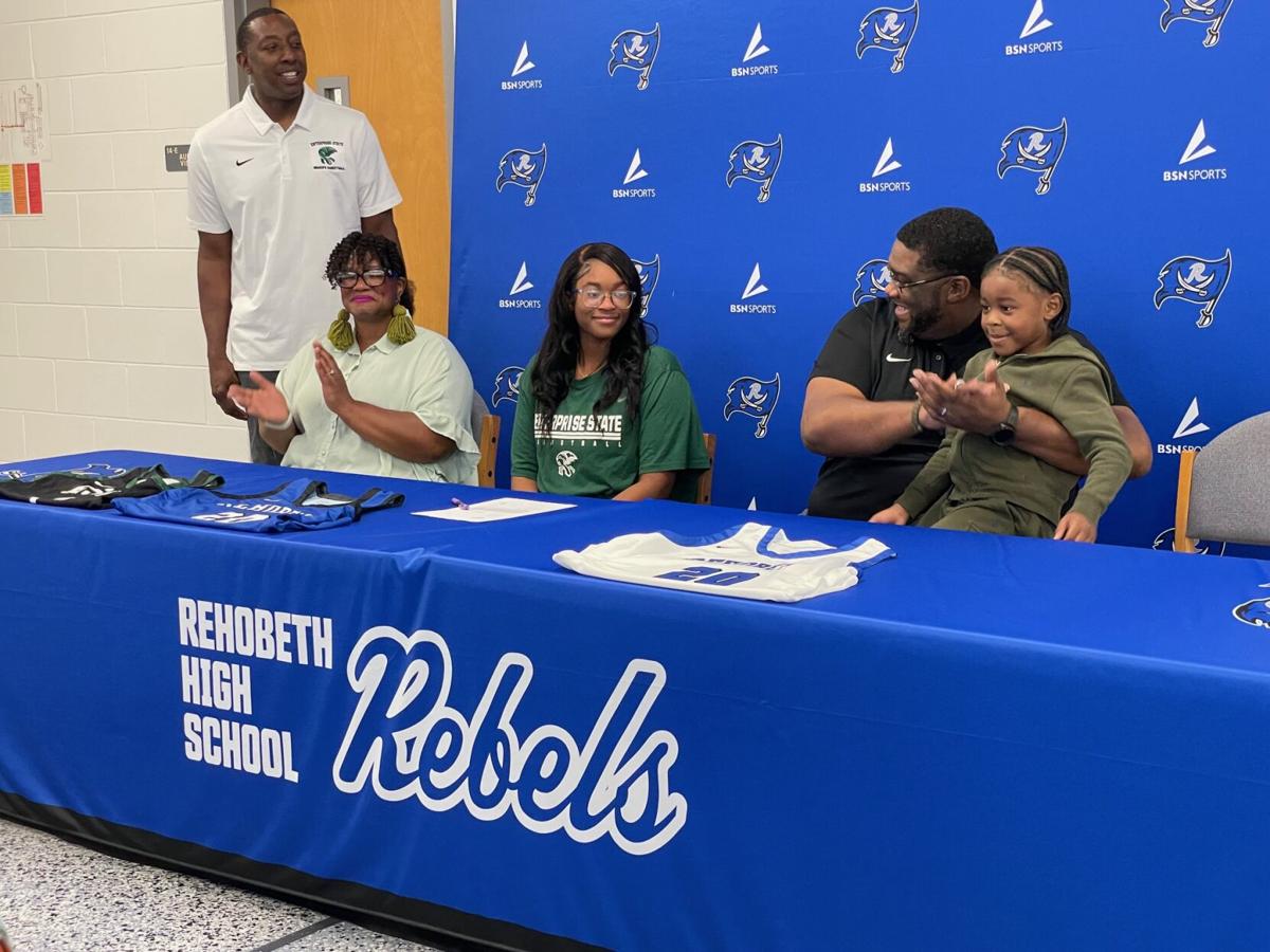 Jayda Brown of Rehobeth signs with Enterprise State