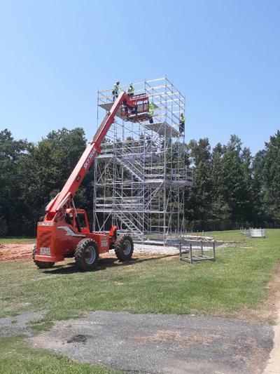 New drill training tower constructed at Slocomb Fire Department