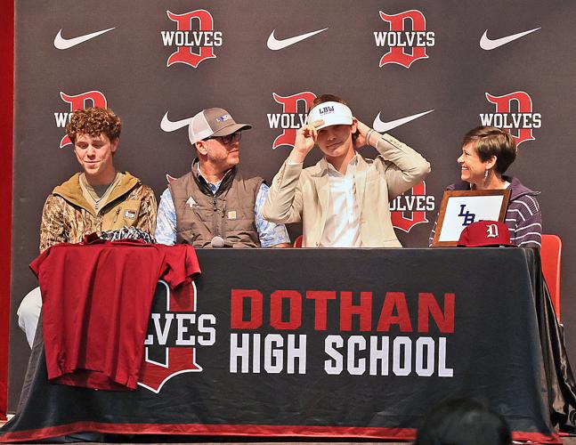Dothan Wolves athletes choose college destinations