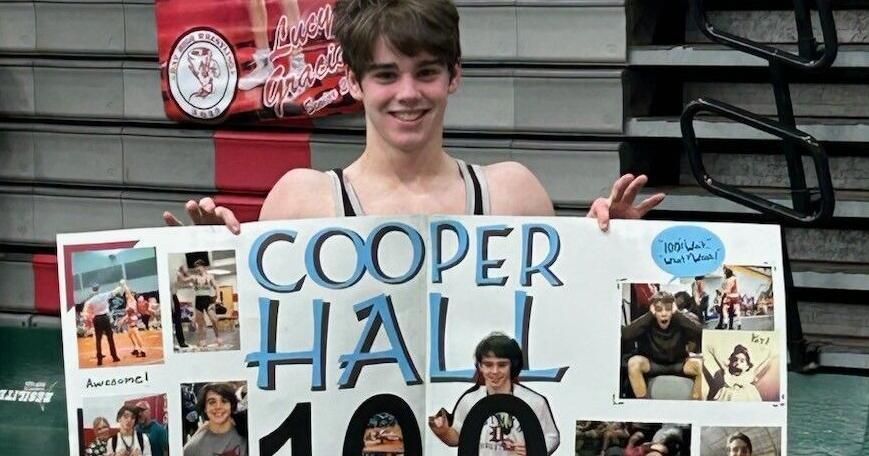 Dothan wrestler Cooper Hall reaches milestone in victories