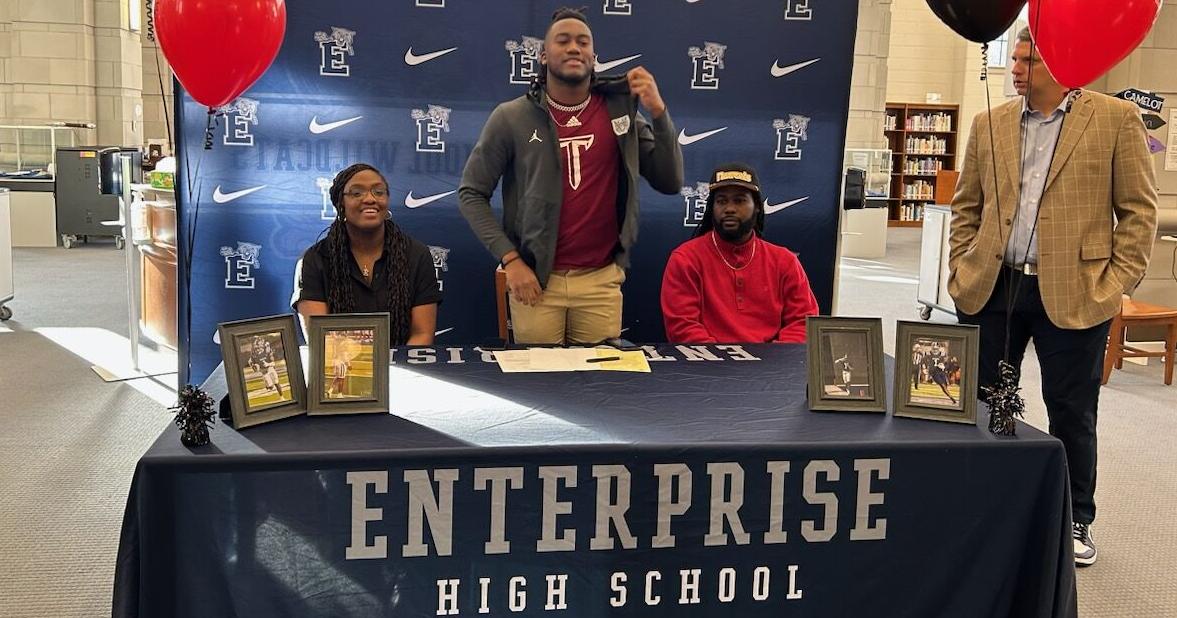 Enterprise High's Keion Dunlap inks with Troy, Fred Vili with UNA