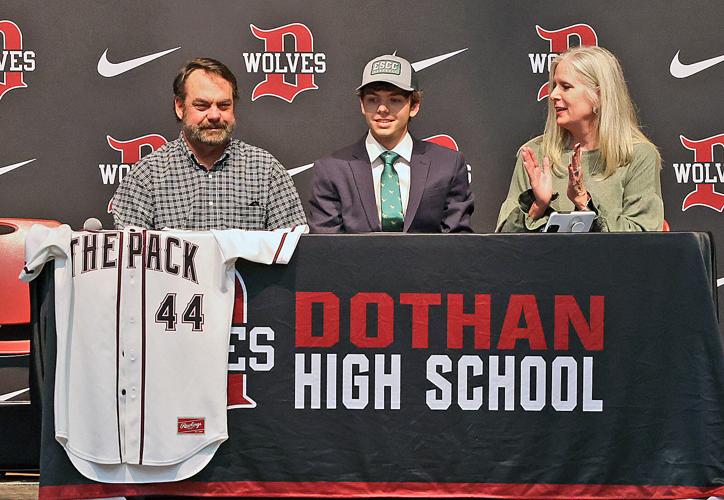 Dothan Wolves athletes choose college destinations