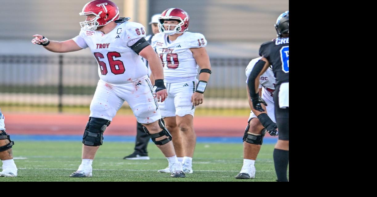 Troy football: Lineman Eli Russ nears a career milestone