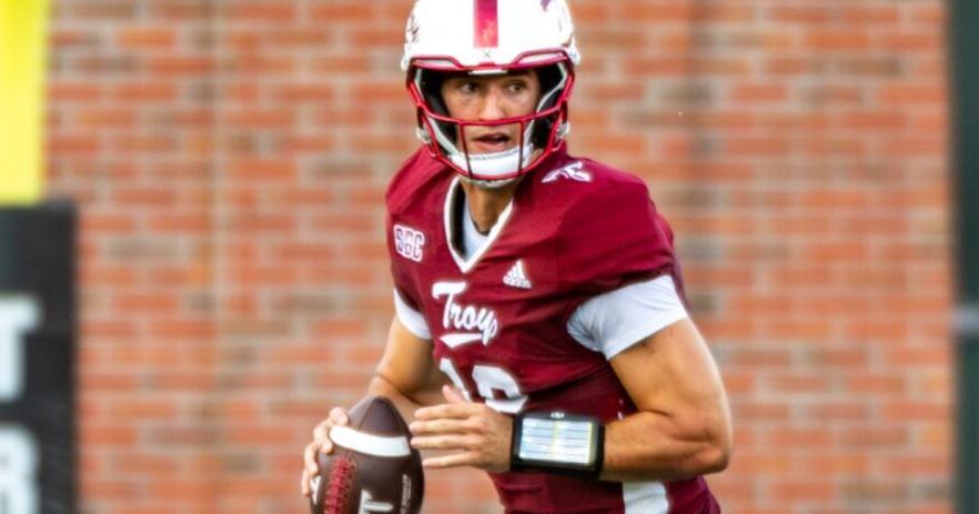 Troy Trojans quarterback and Auburn native Matthew Caldwell settling in ...