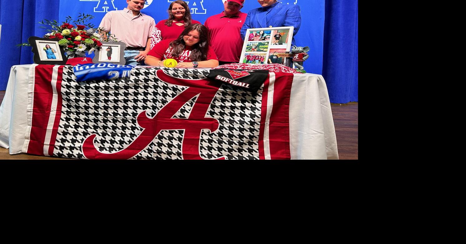 HA softball standout Braya Hodges signs with Alabama Crimson Tide