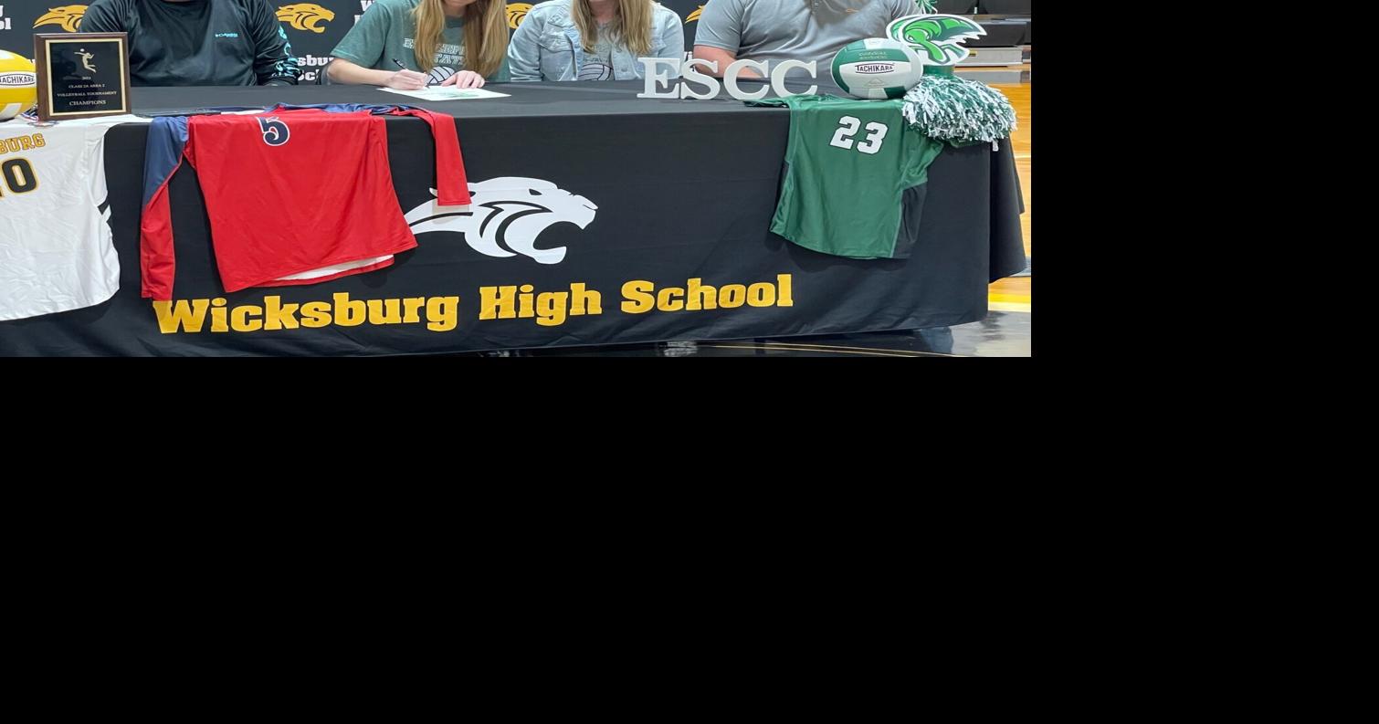 Wicksburg volleyball player Bella Hicks signs with Enterprise State