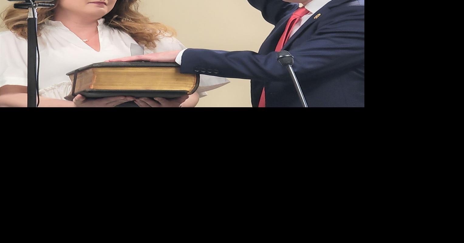 James Tarbox sworn in as district attorney