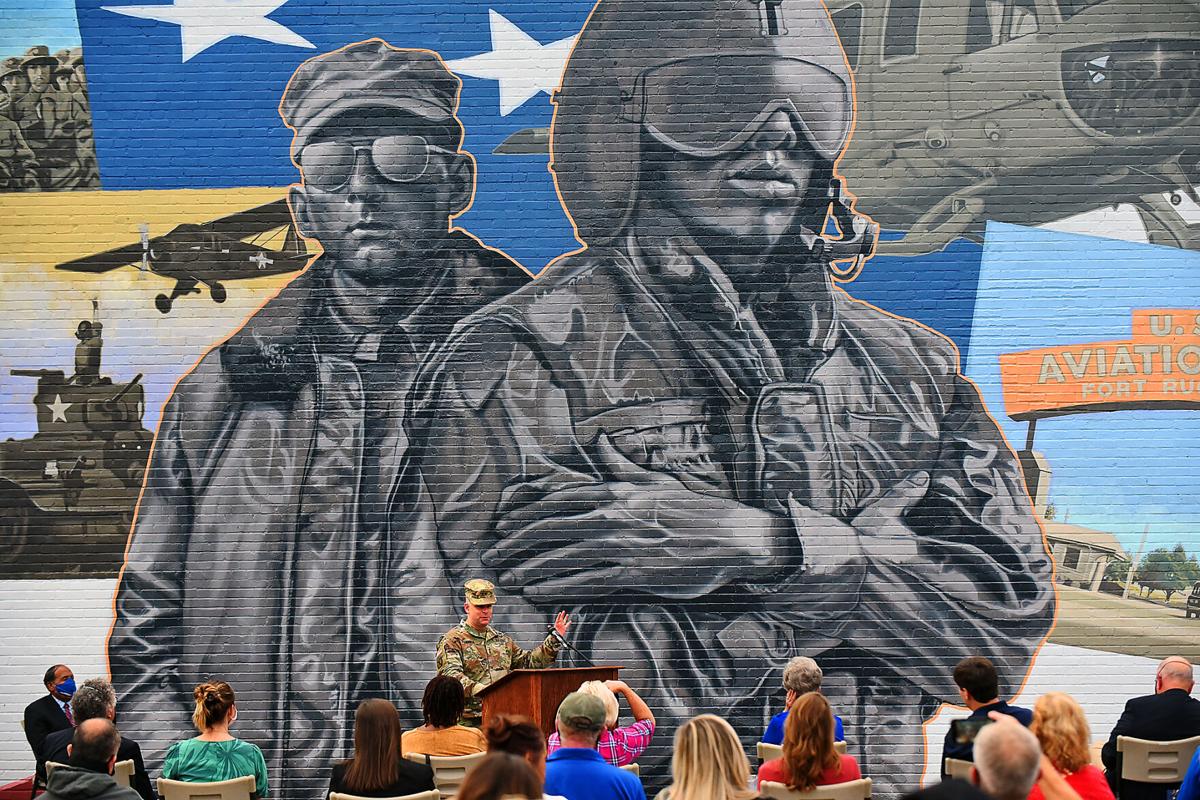 Enterprise showcases 'A Salute to Rucker' mural dedication