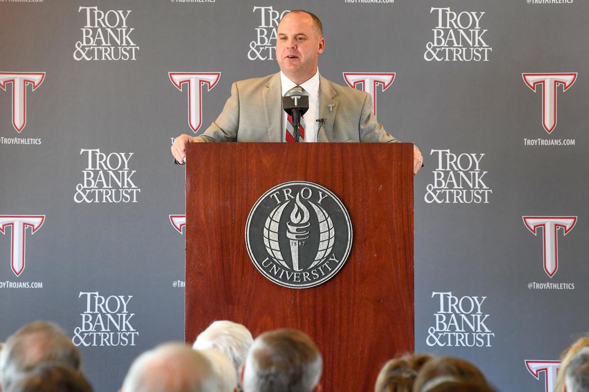 New Troy head football coach Chip Lindsey has had busy schedule since ...
