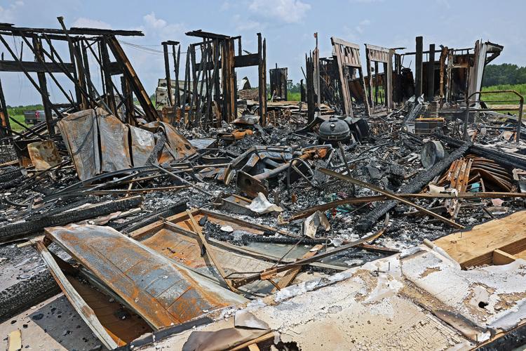 Family displaced after lightning strikes new home in Geneva County