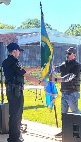 Ozark hoists new city flag