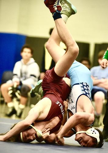 Enterprise wrestling wins two matches, including region contest vs ...