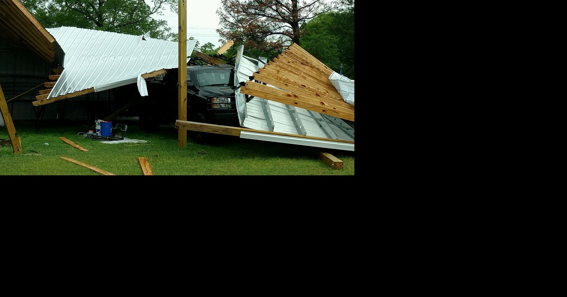 Homes damaged in Screamer community in northern Henry County