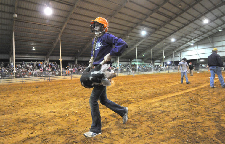 Greased pig tradition continues at Peanut Festival
