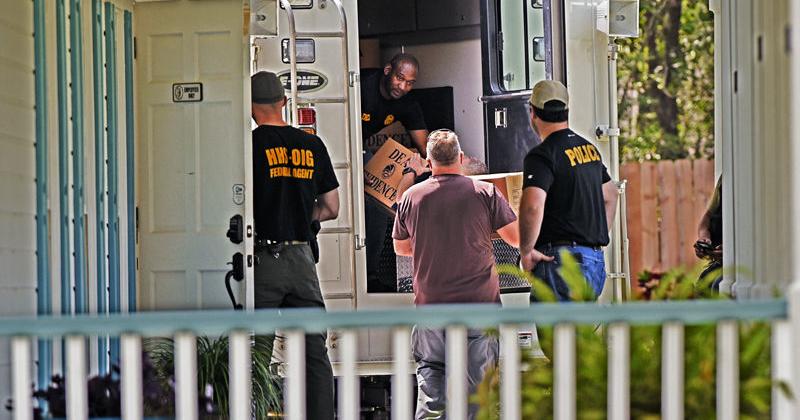 Photos: Execution of search warrant at office of Dr. John Christopher ...