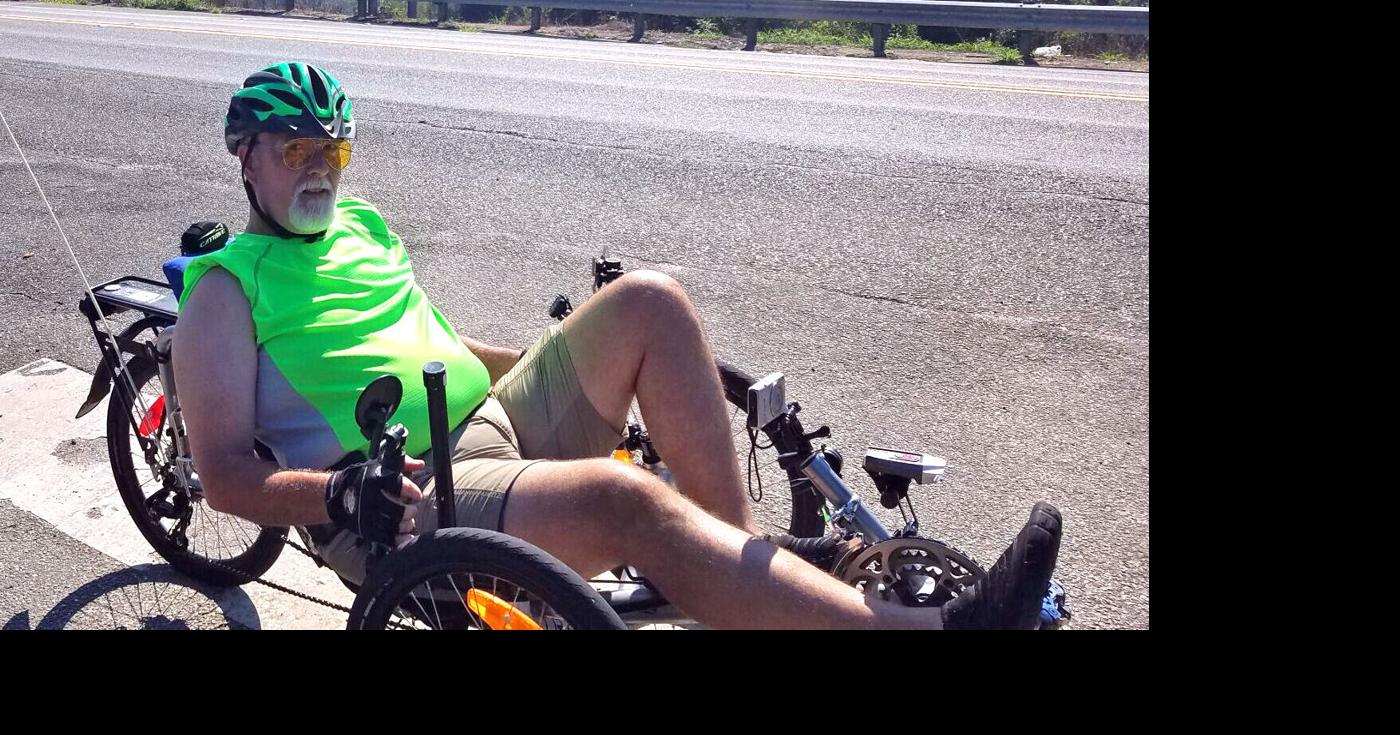 Laid-back rider bikes his way to better health