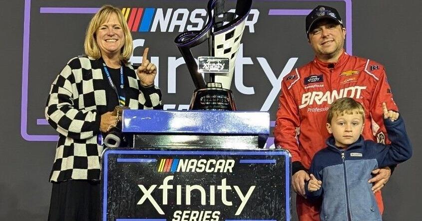 Adam Richardson is lead engineer for Xfinity champ Allgaier