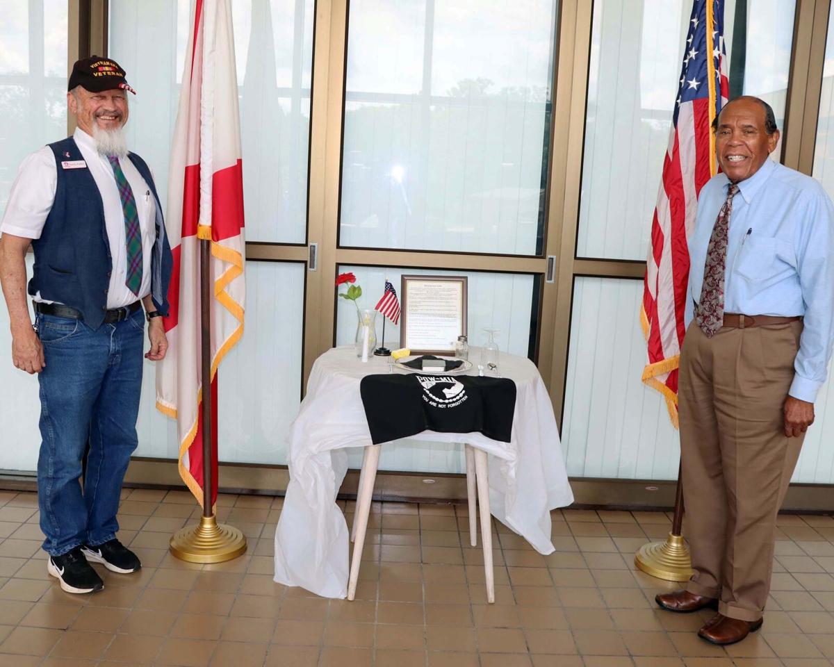 POW-MIA table at City Hall, restaurants pays tribute to the missing and ...