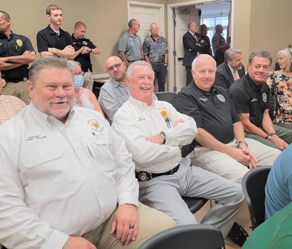 Sheriff Olson honored at Dale County Commission meeting