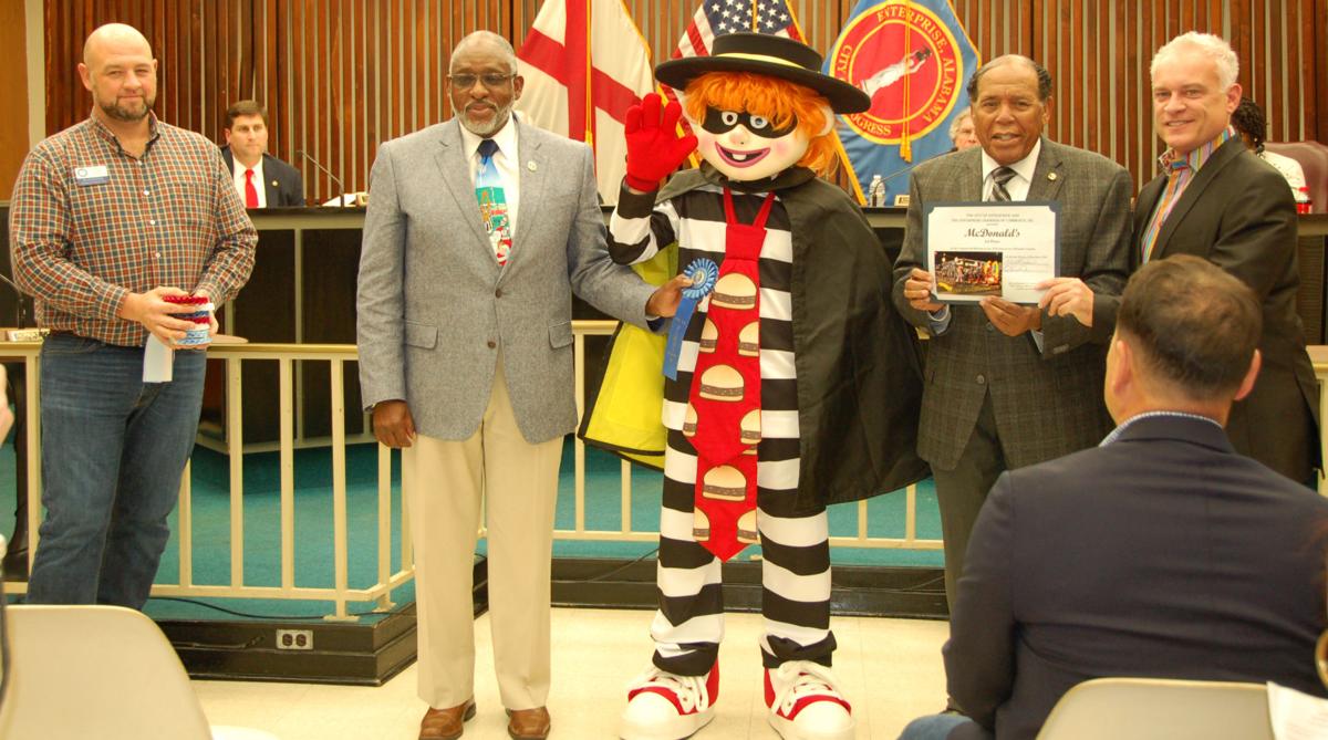 Parade float winners honored at council meeting