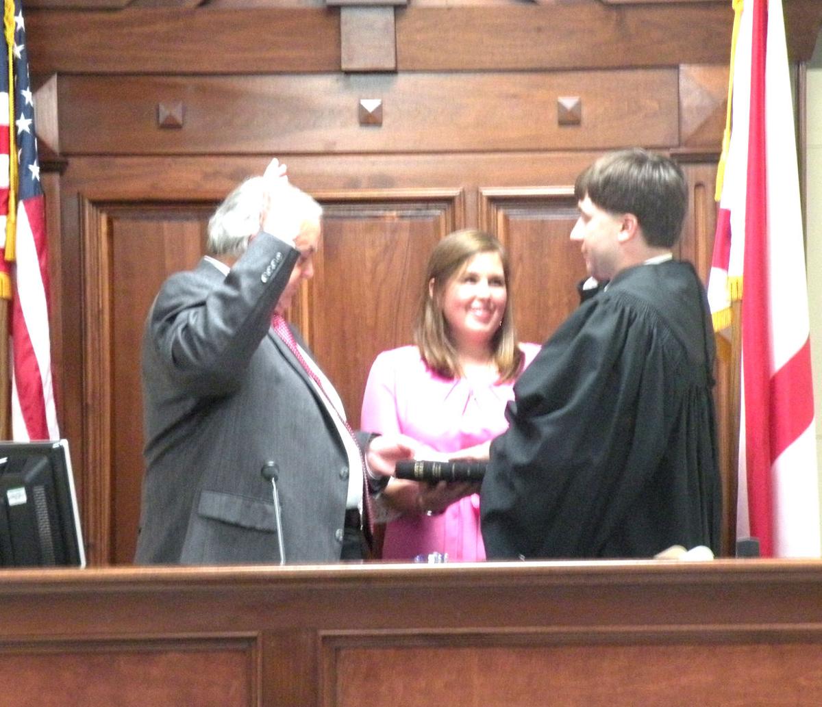 Kaminski sworn in as judge