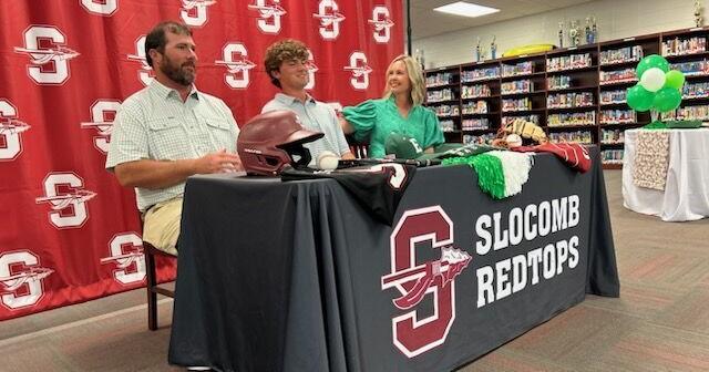 Slocomb's Reeder signs with Enterprise State baseball