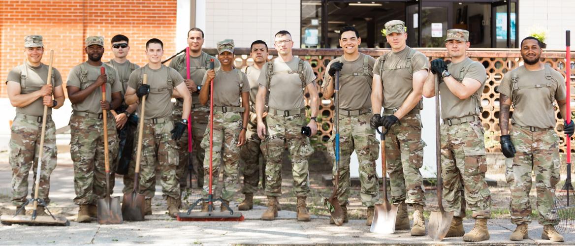 USAWOCC, VFW team for 'Day of Service'