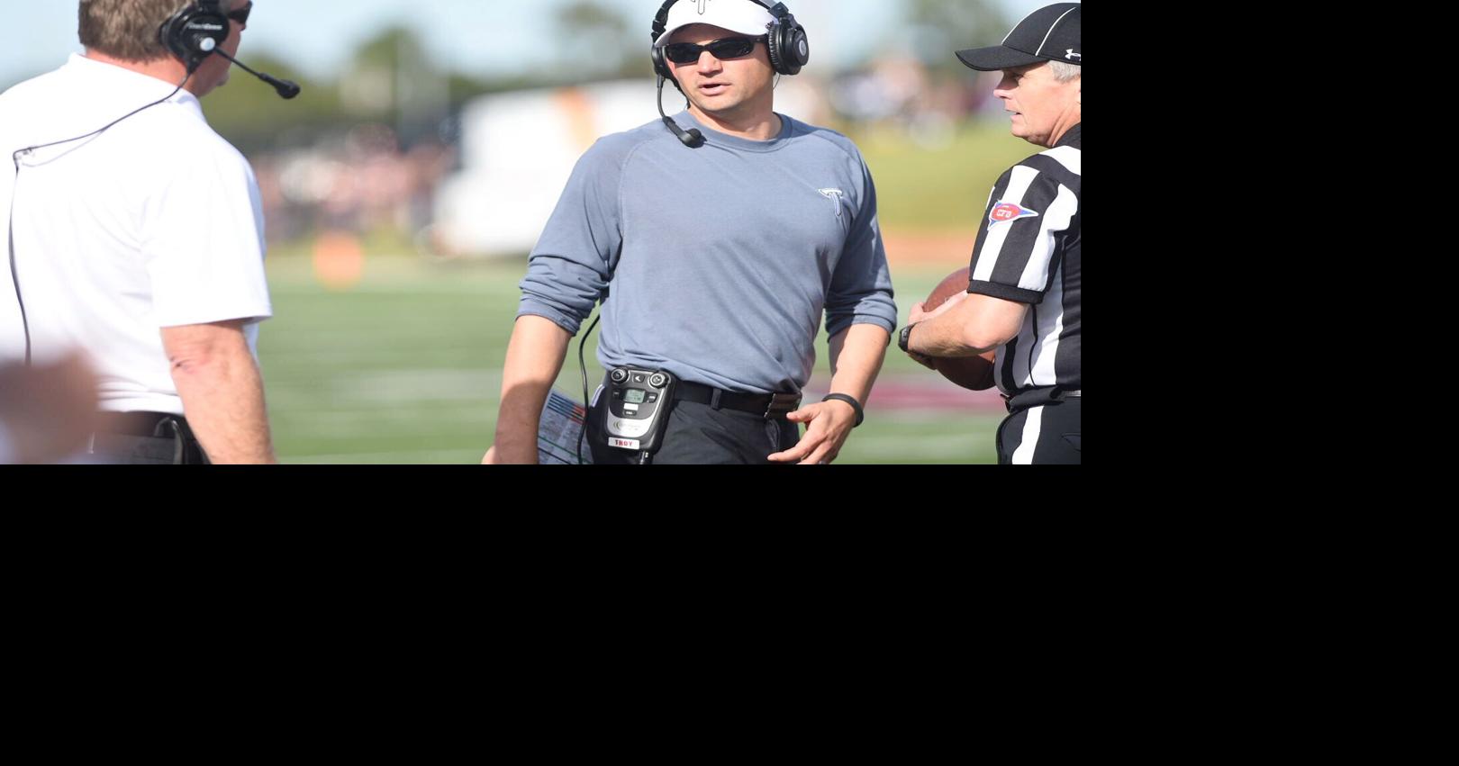Troy coach Neal Brown remains positive despite early setbacks