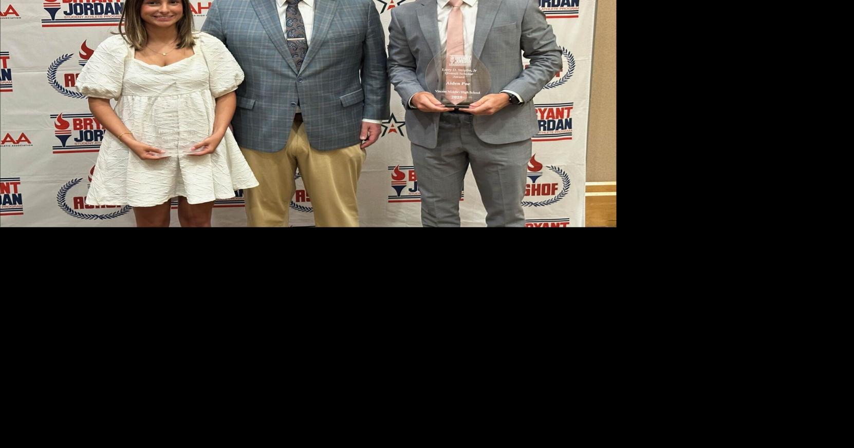 Opp's Vendetti receives overall Bryant-Jordan award