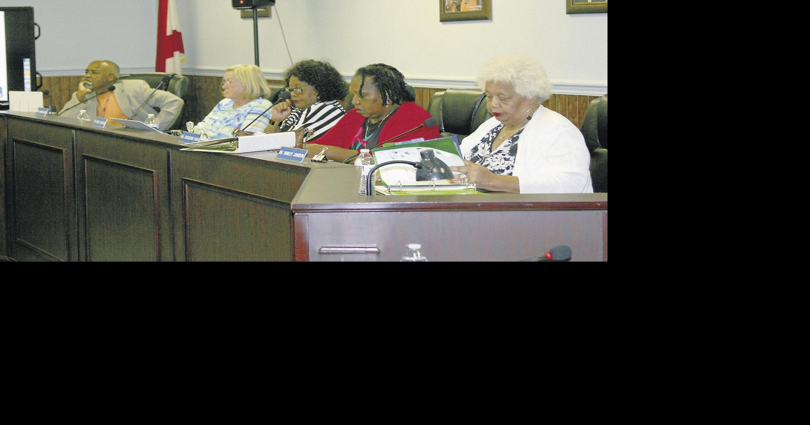 County BOE president and board member have words at meeting