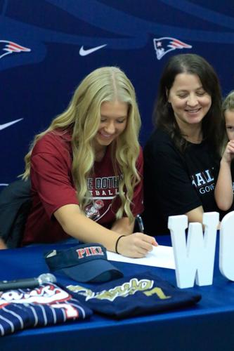 Pike Liberal Arts softball player Haylie Brown signs with Wallace College