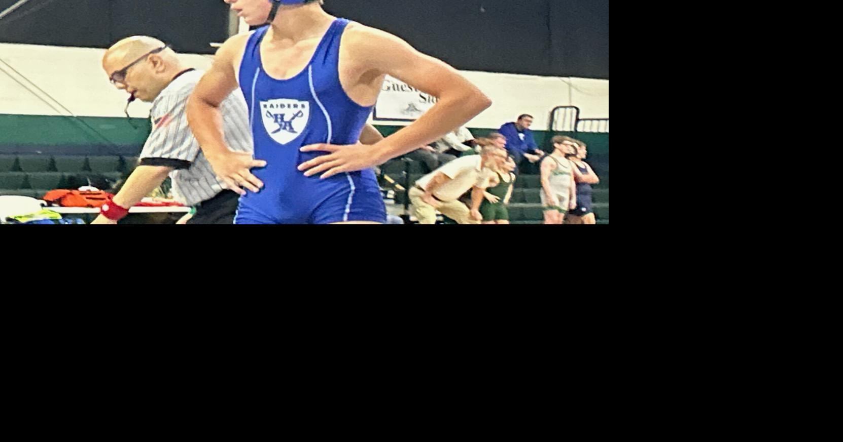 HA’s Haskins wins second wrestling tournament title