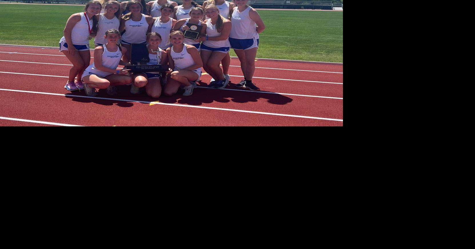 Lakeside girls track team wins AISA Class 2A title for third year in a row