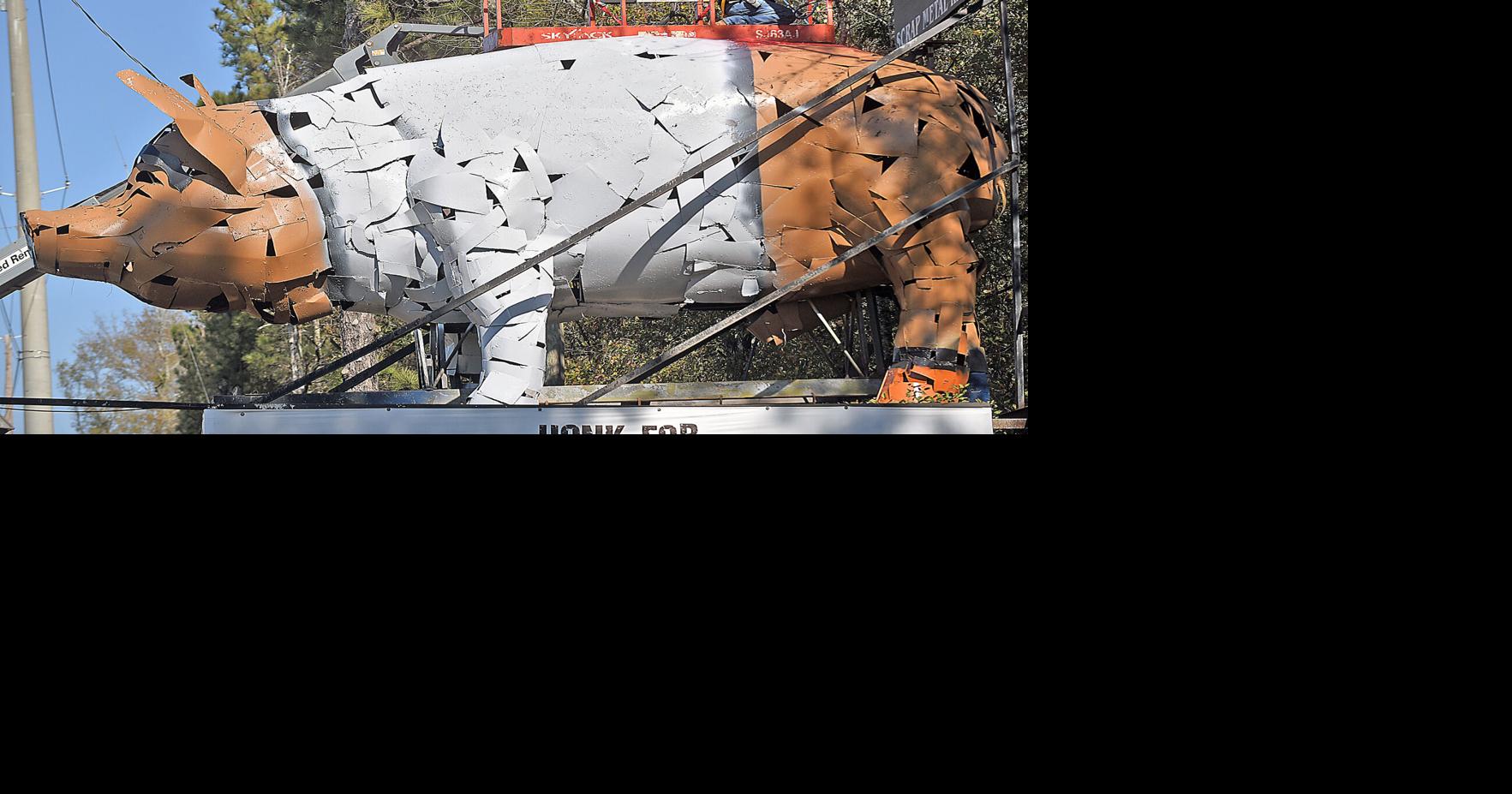 Schnitzer pig getting new paint job after Iron Bowl win