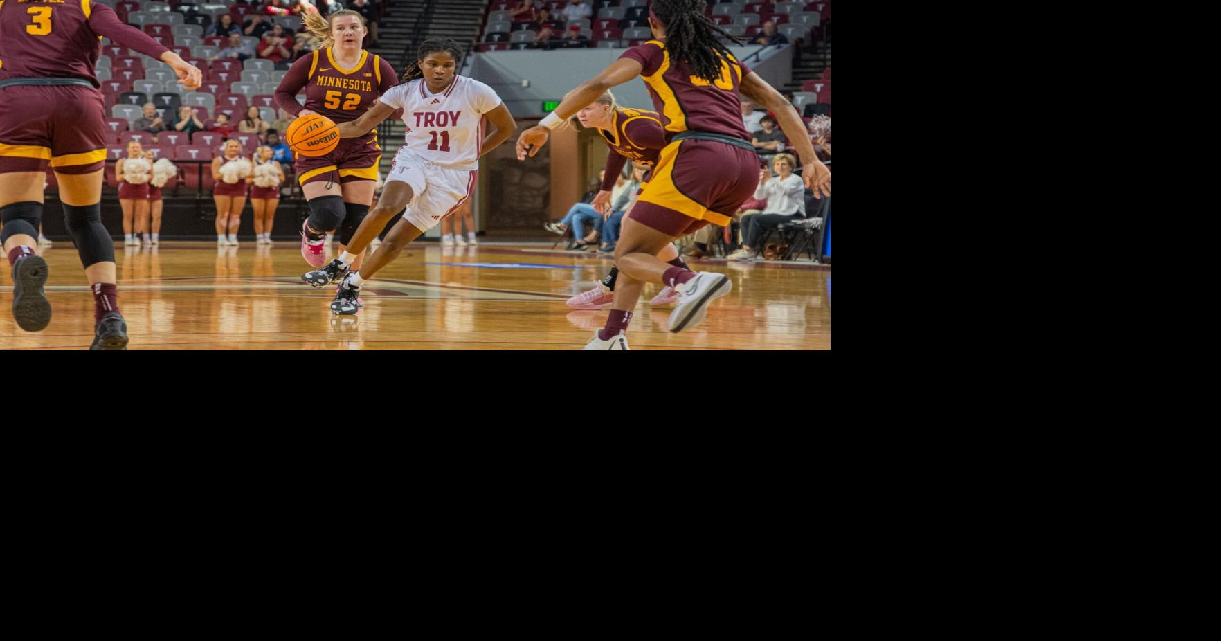Troy women fall in WNIT semifinals to Minnesota
