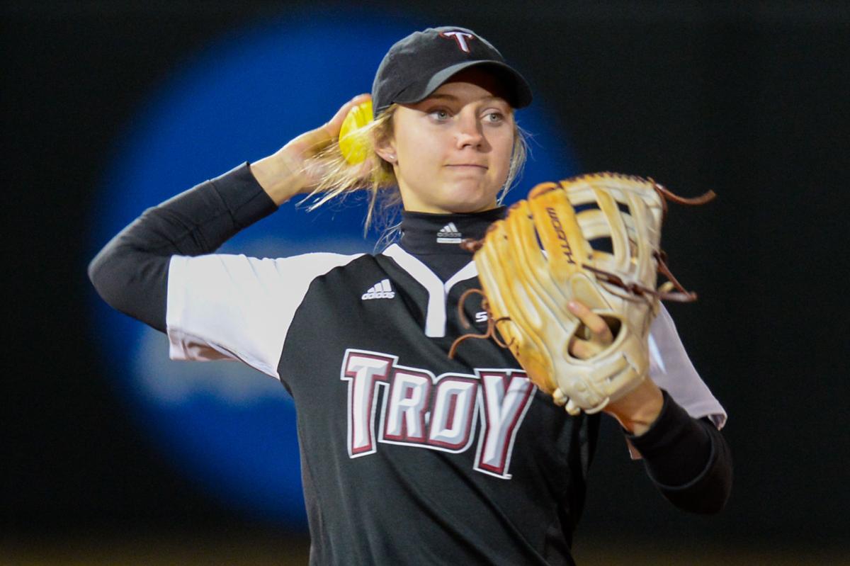 Former CHHS star Becca Hartley has been versatile for Troy softball team