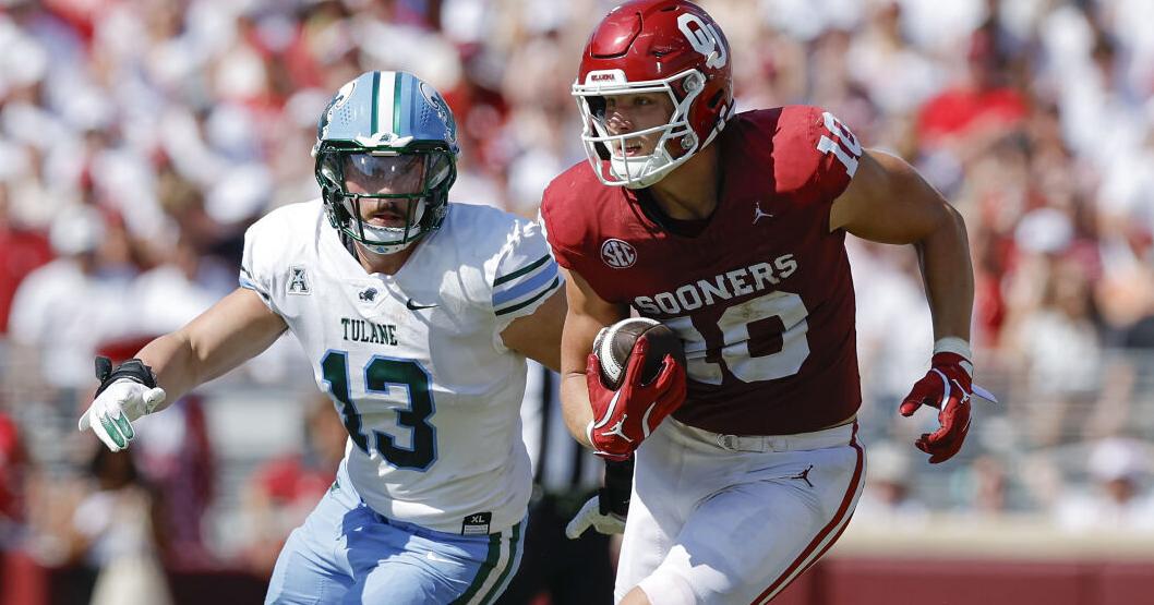 Dothan native, Oklahoma tight end Bauer Sharp excited to play against ...