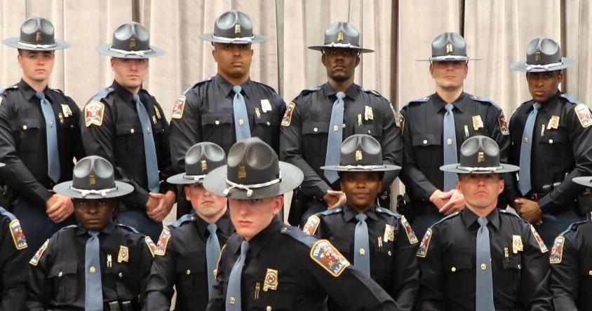 ALEA Trooper Class 2021-B graduates at ALEA’s Training Center in Selma
