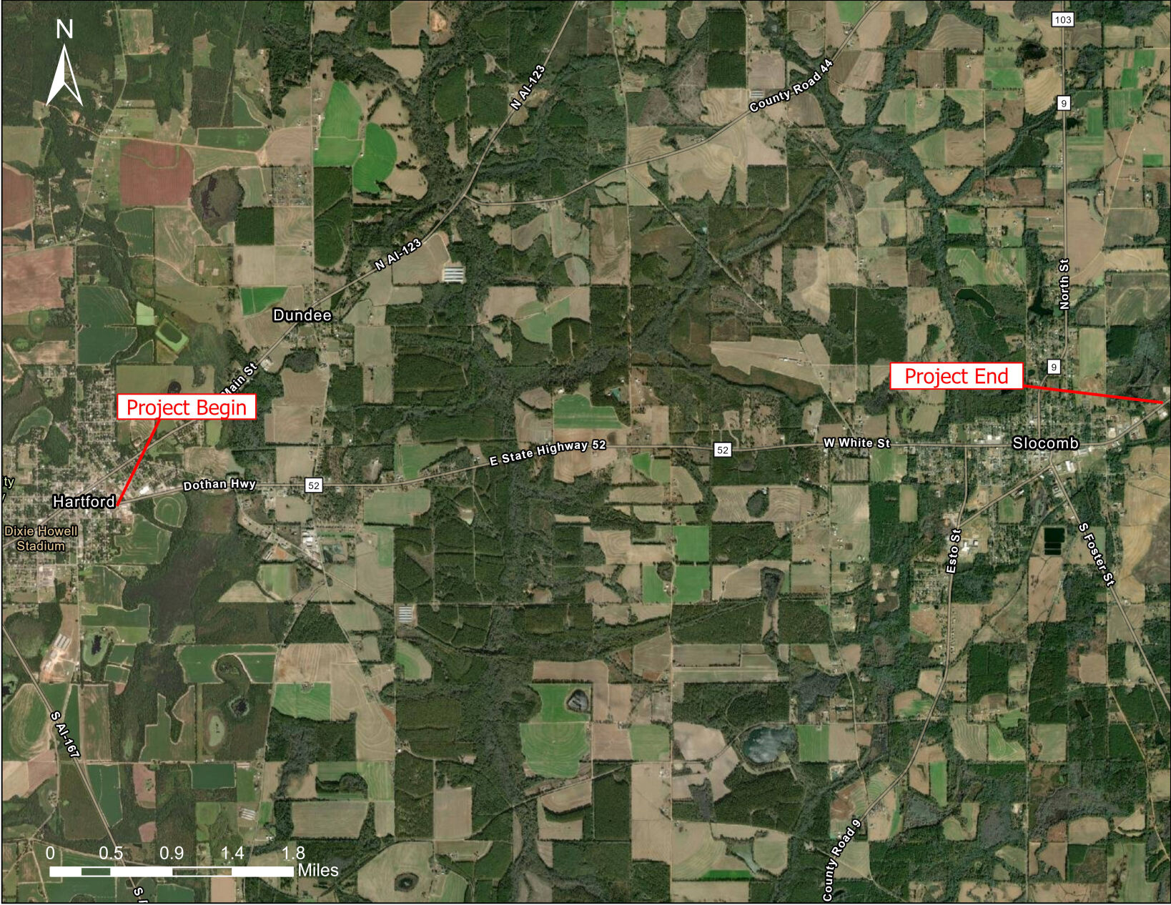 Input sought on Highway 52 expansion from Hartford to Slocomb