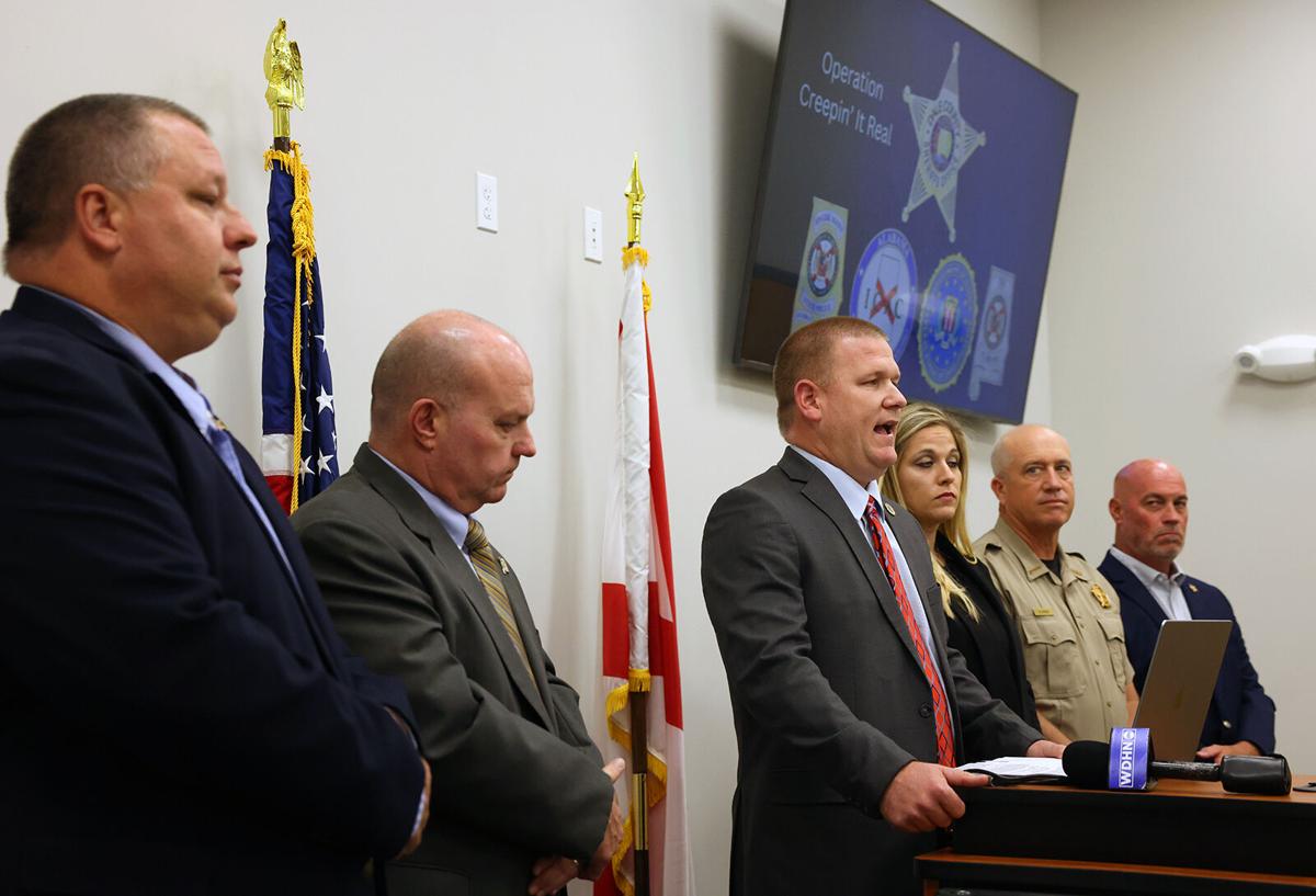 'Operation Creepin' It Real' nets six