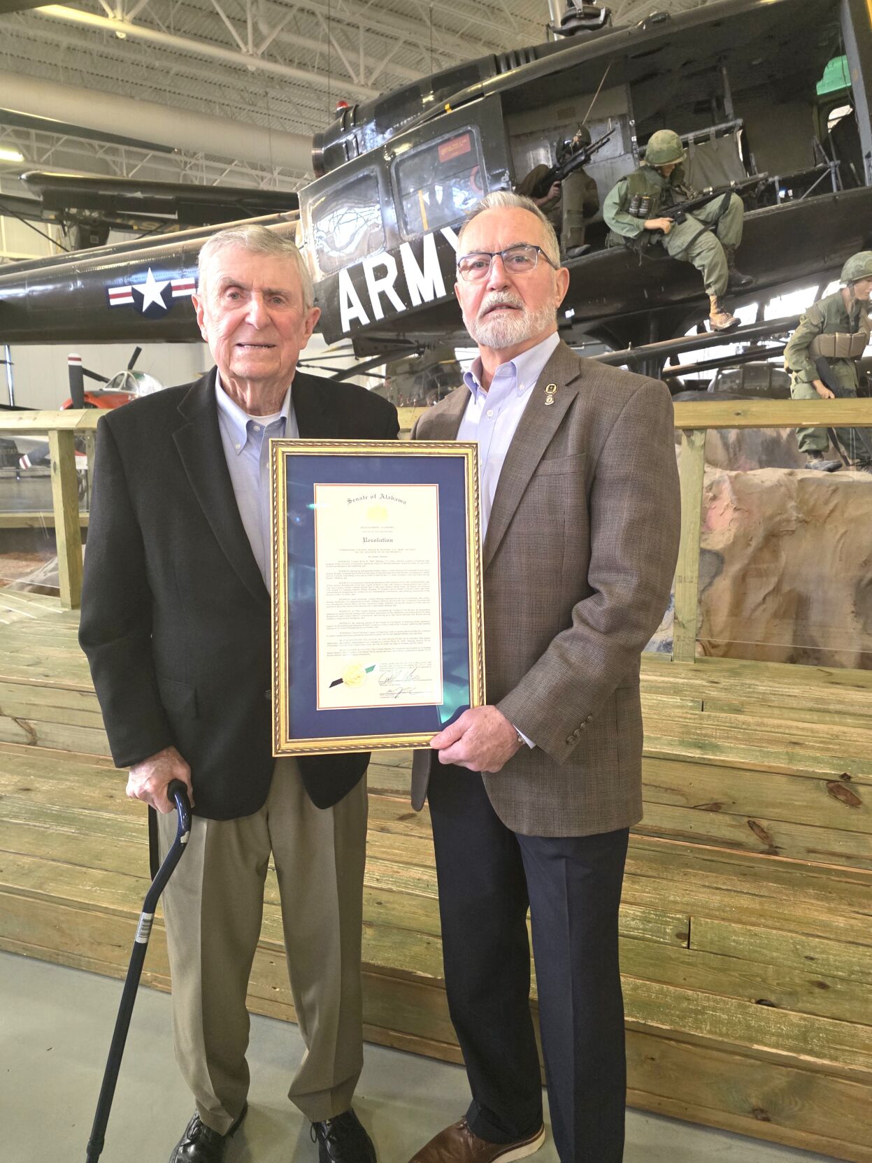 Friends of Fort Rucker honors Col. Bob Bunting
