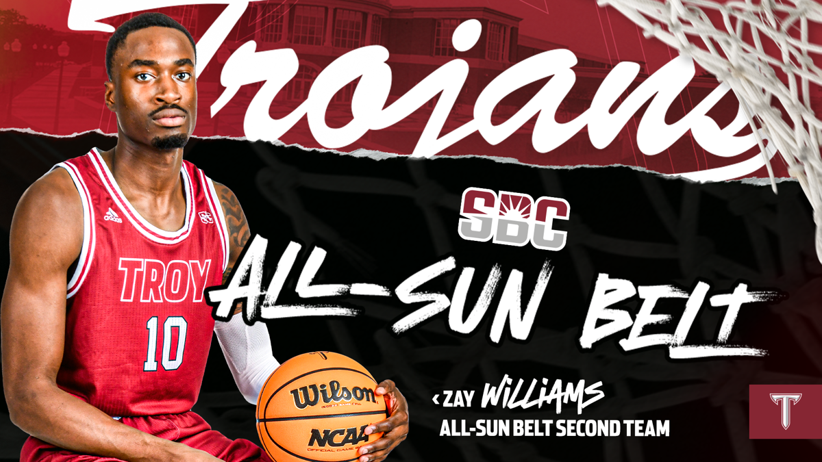 Troy's Zay Williams tabbed All-Sun Belt second team
