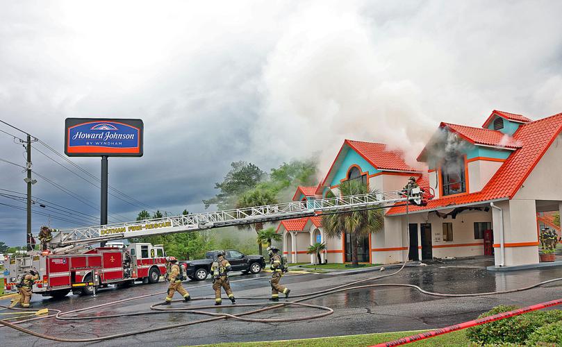 Dothan hotel damaged in Tuesday fire