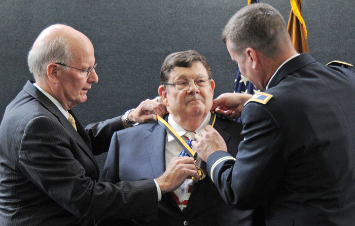 Eagle Rising inducts veteran